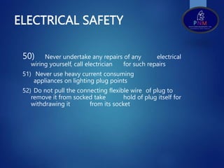 Electrical Safety Training Presentation | PPTX