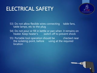 Electrical Safety Training Presentation | PPTX