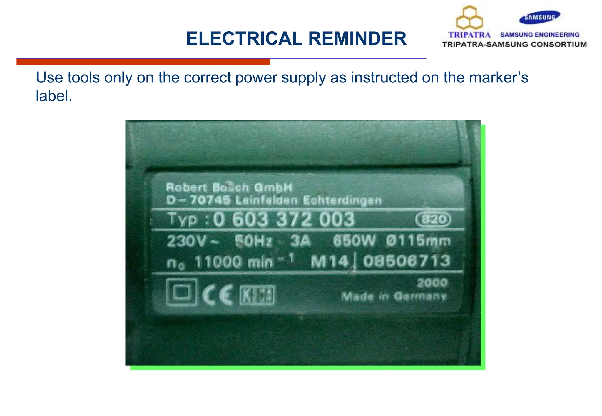 ELECTRICAL SAFETY Training module pembelajaran | PPTX