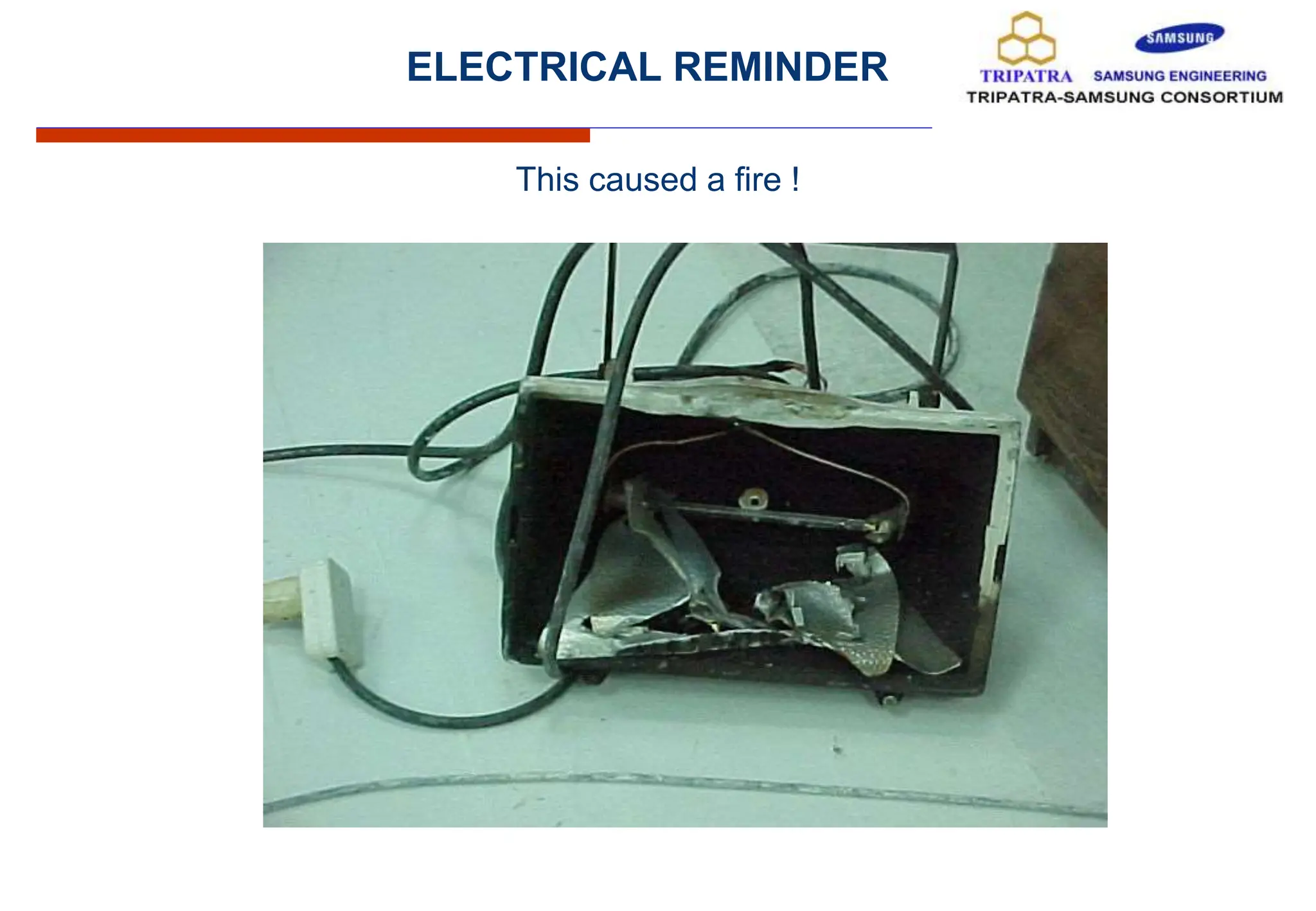 ELECTRICAL SAFETY Training module pembelajaran | PPTX
