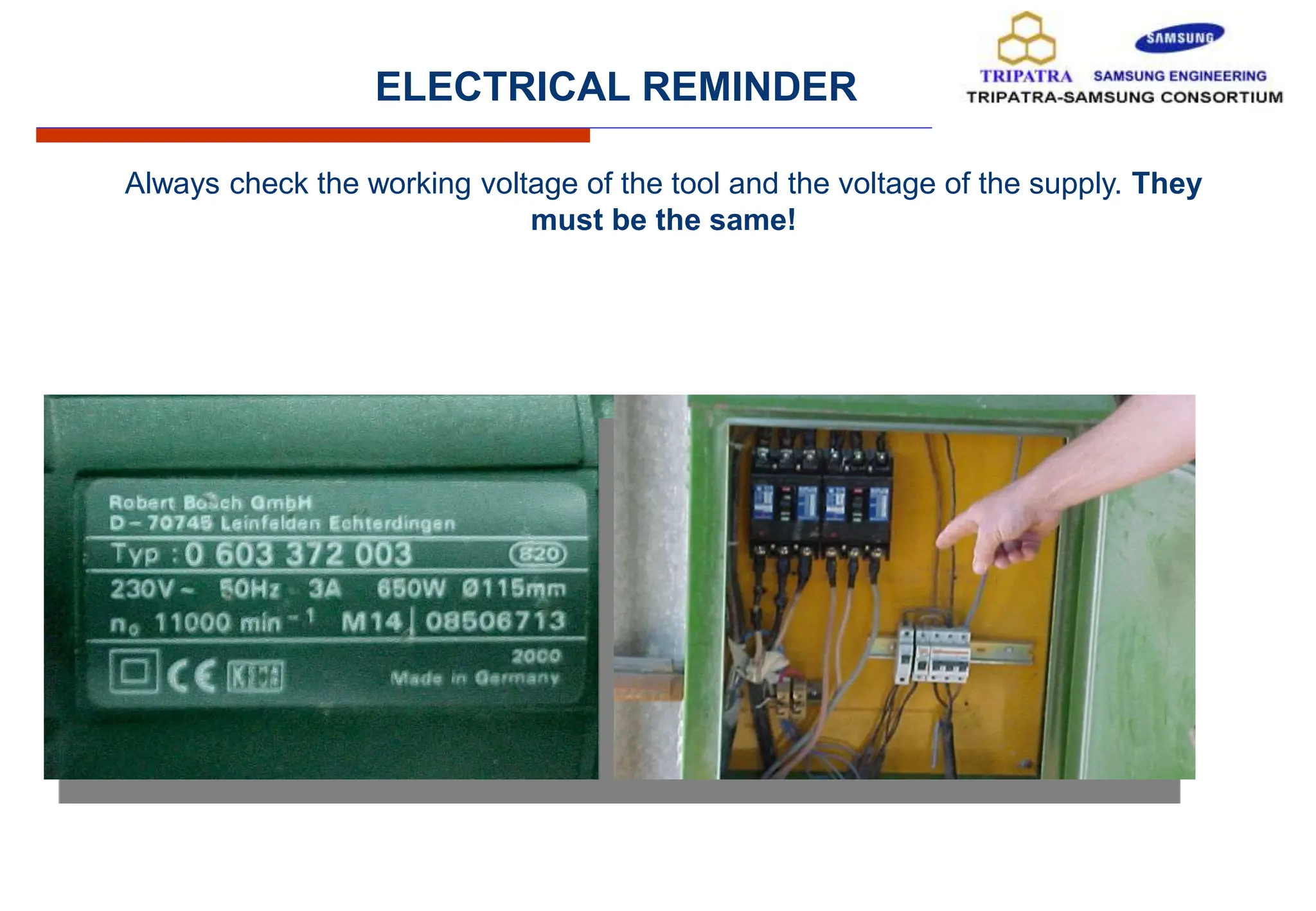 ELECTRICAL SAFETY Training module pembelajaran | PPTX