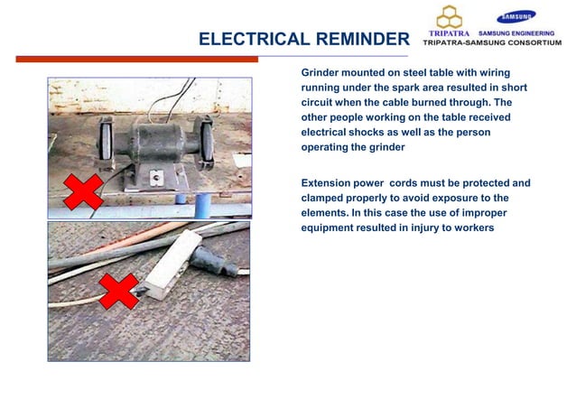 ELECTRICAL SAFETY Training module pembelajaran | PPTX