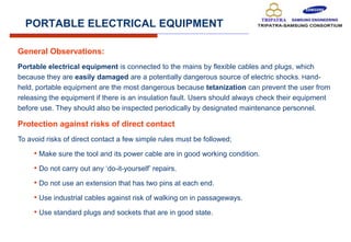 ELECTRICAL SAFETY Training module pembelajaran | PPTX