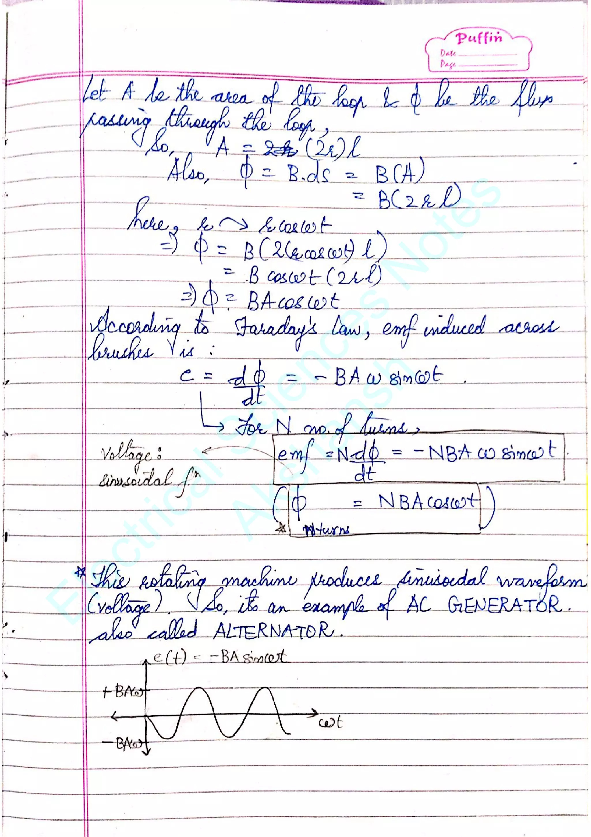 Electrical Science Notes - Akshansh | PDF