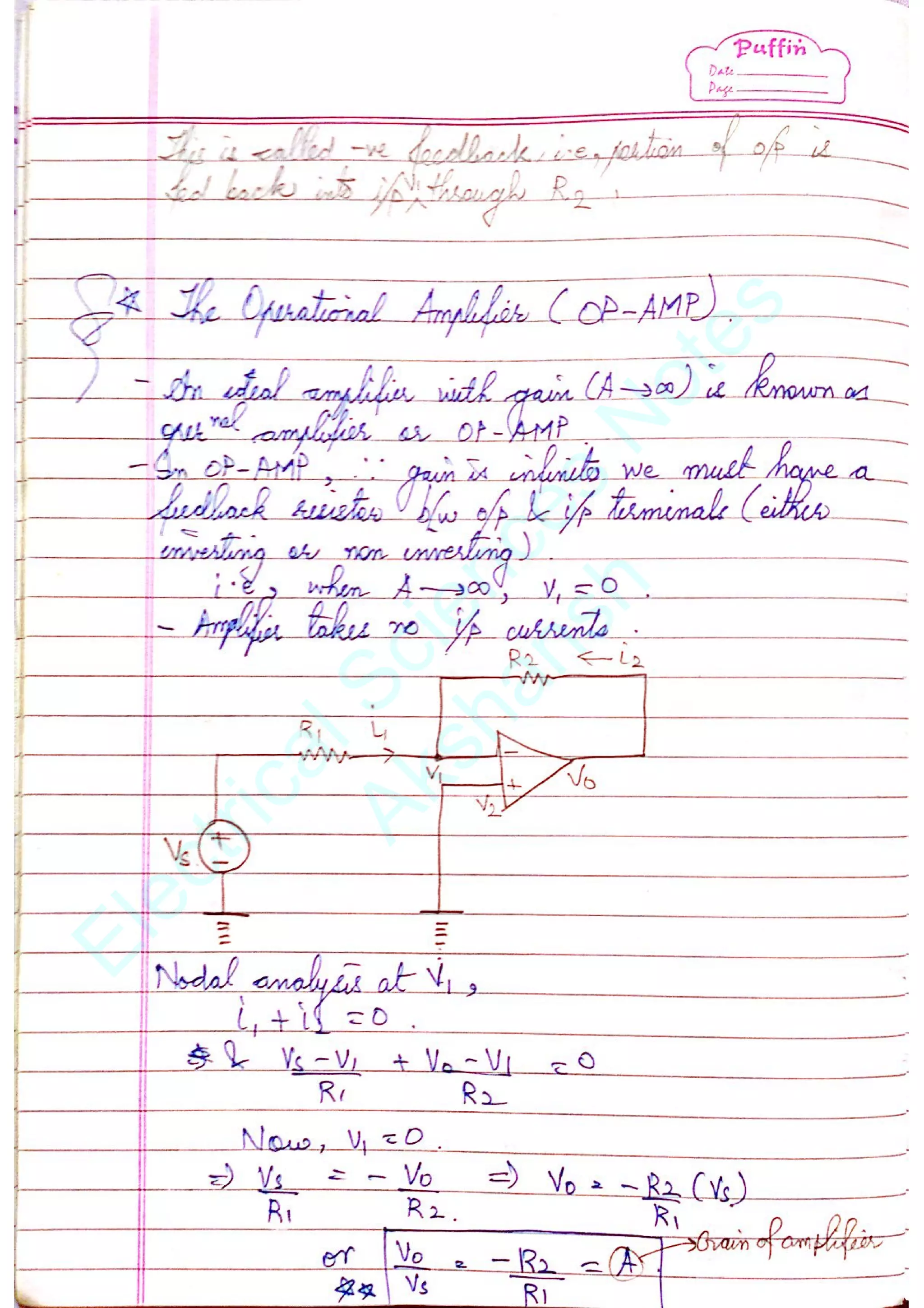 Electrical Science Notes - Akshansh | PDF