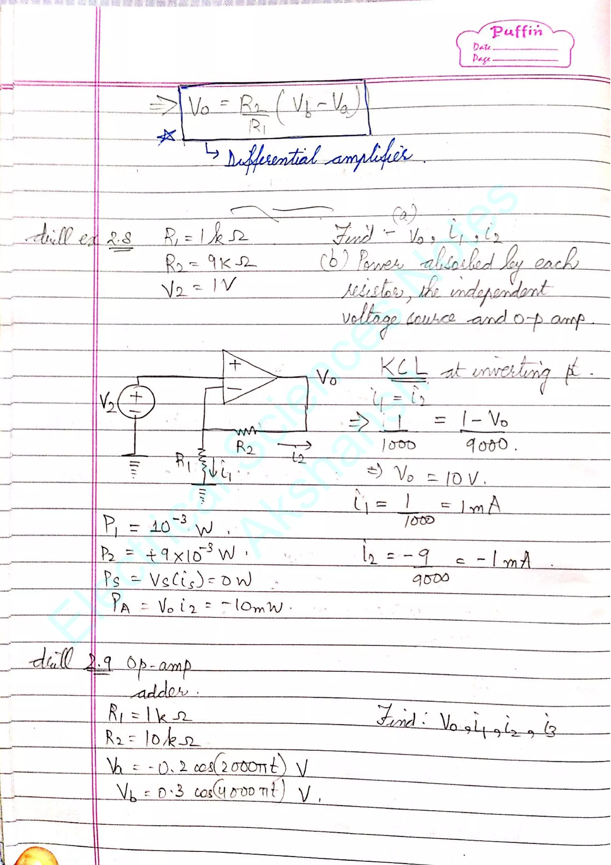Electrical Science Notes - Akshansh | PDF