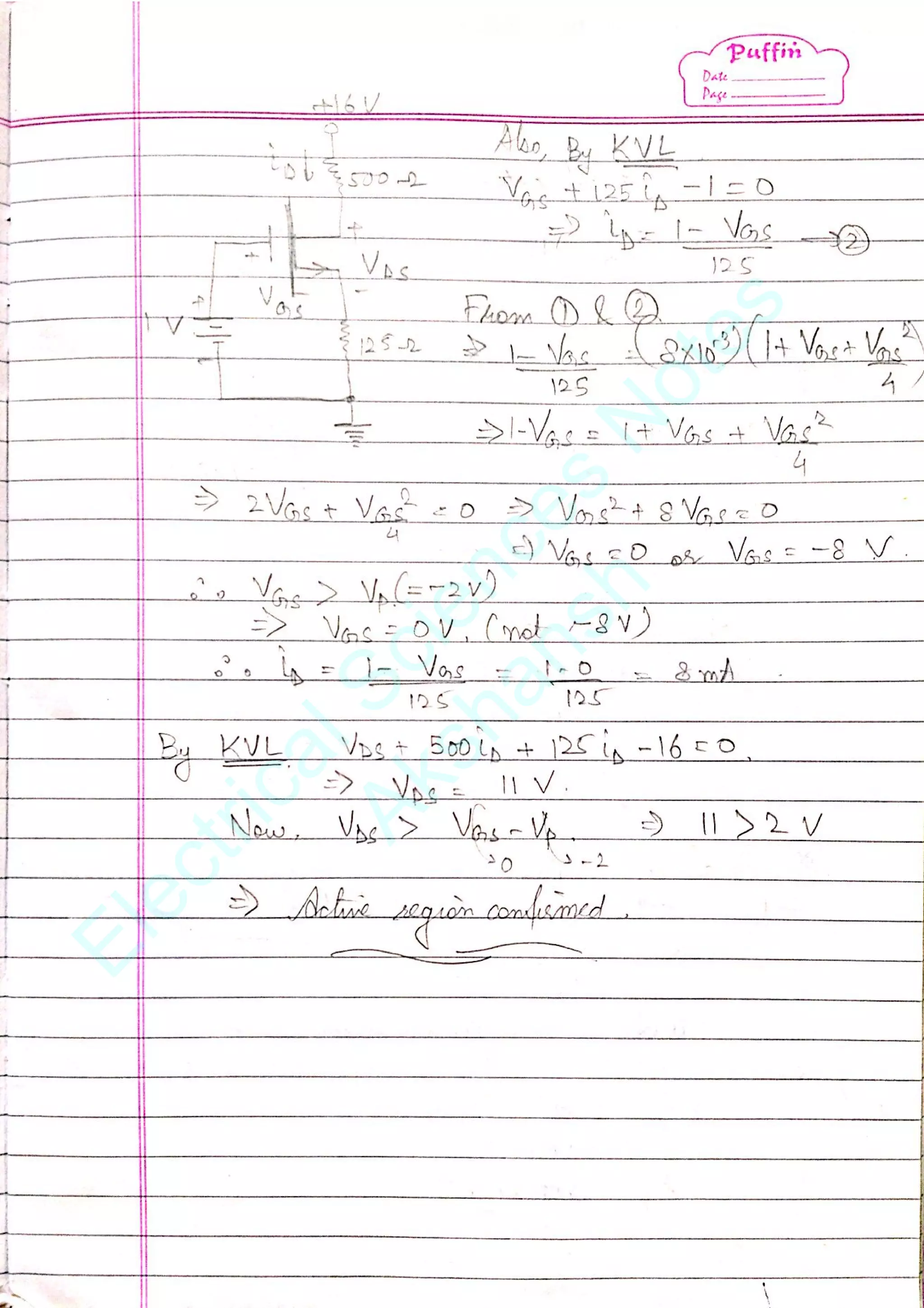 Electrical Science Notes - Akshansh | PDF