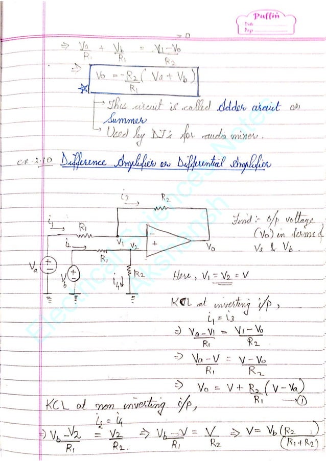 Electrical Science Notes - Akshansh | PDF