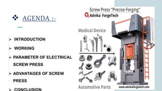 Electrical screw press.pptx