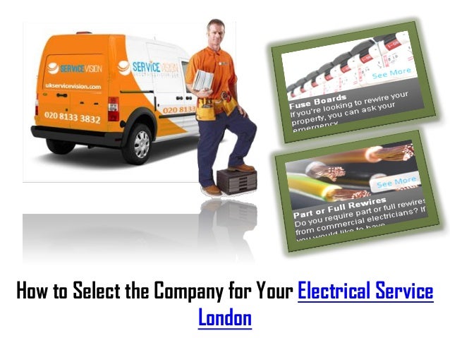 Electrical services london