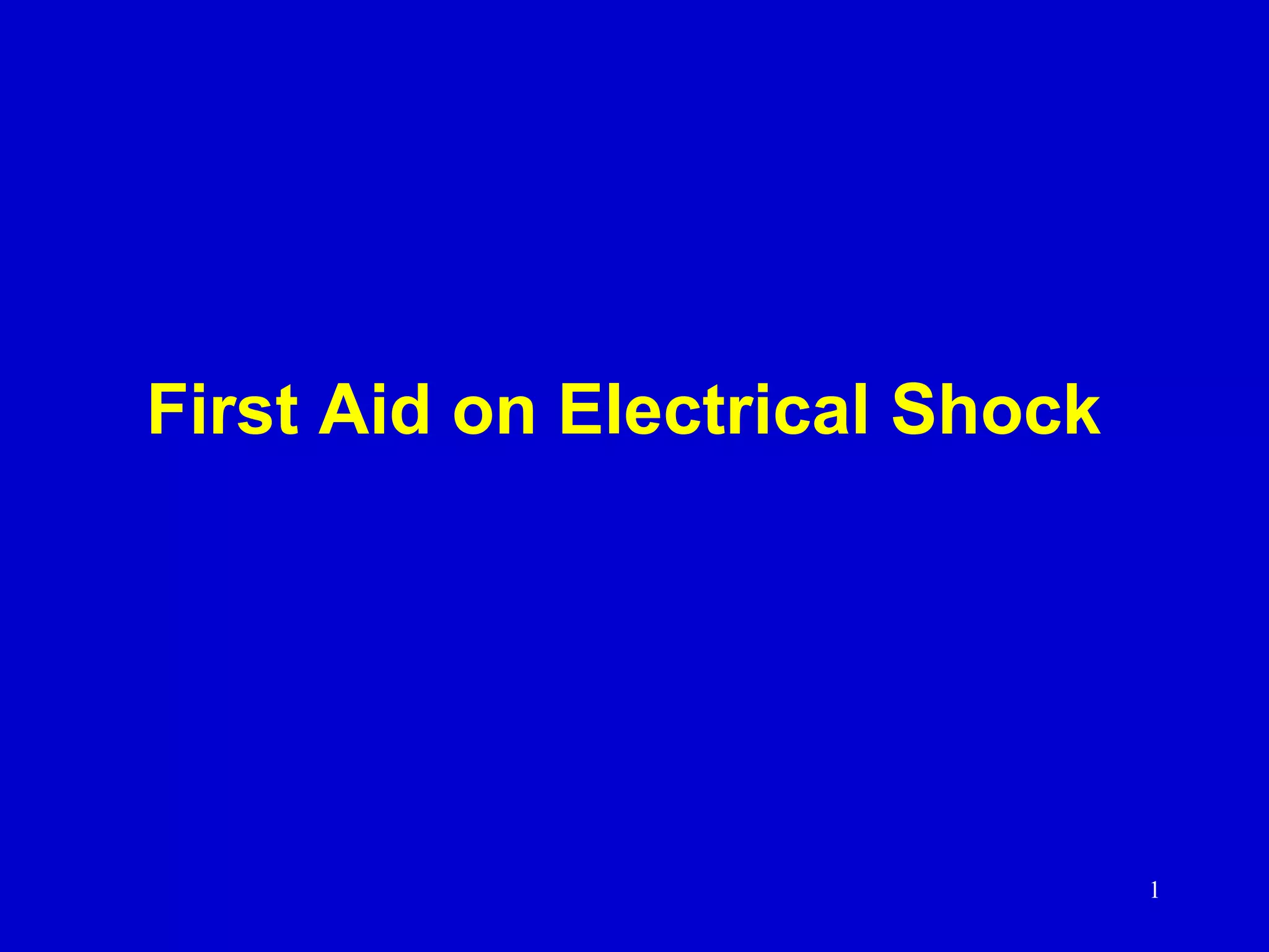 Electrical shock.ppt