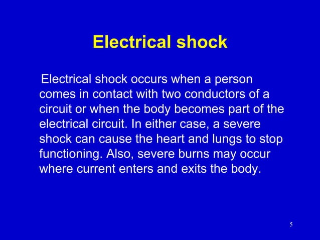 Electrical shock.ppt