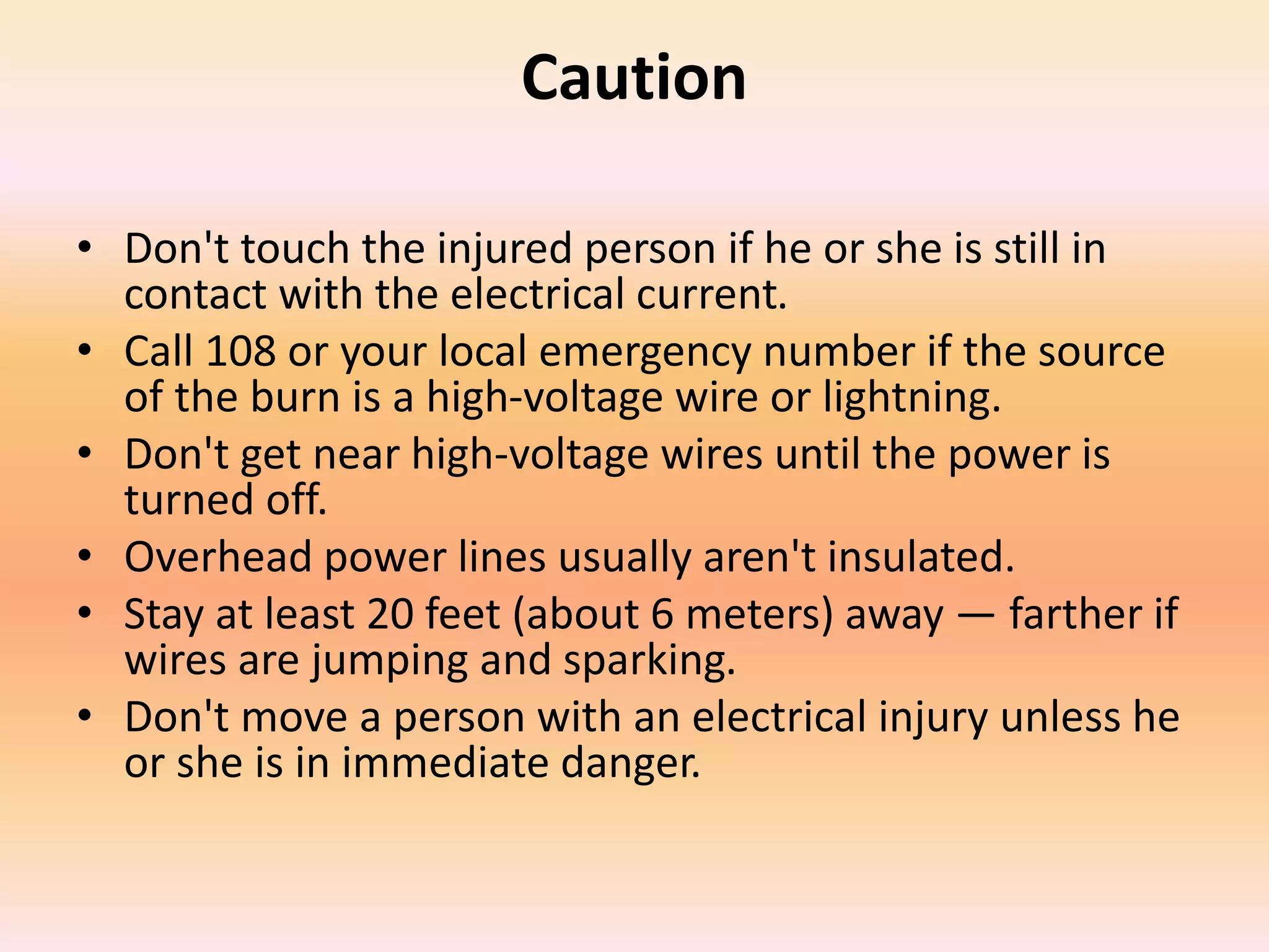 Electrical shock in first aid emergency.pptx
