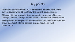 Electrical shock ppt by rahul samanta | PPTX