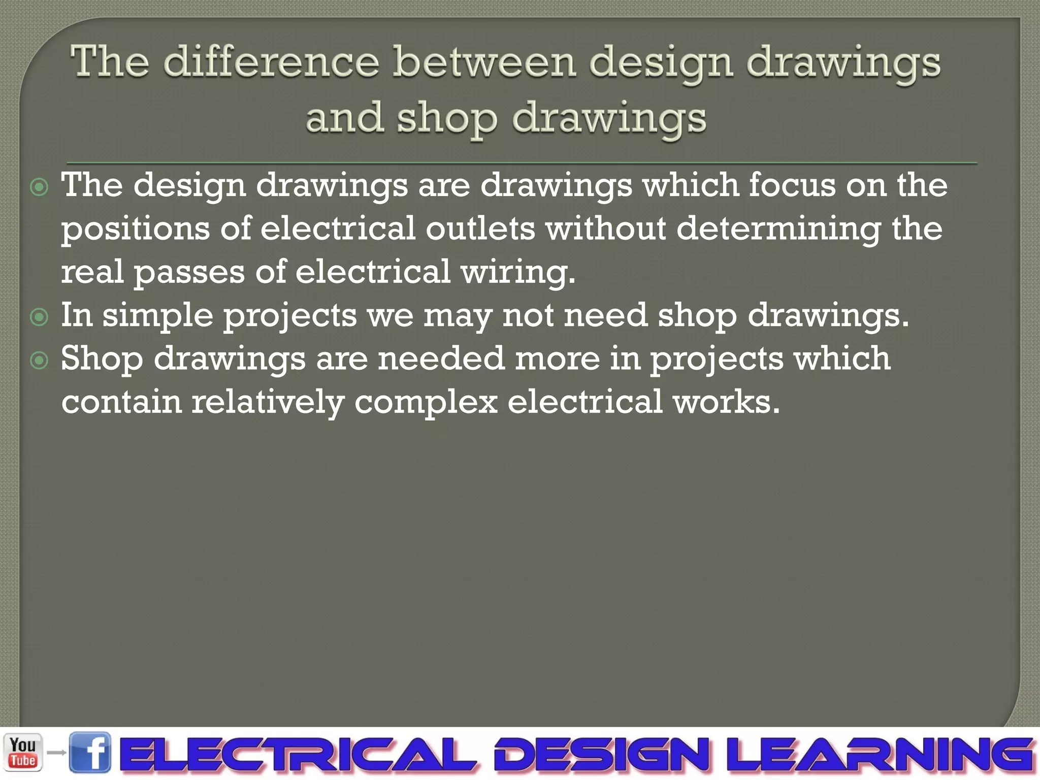 Electrical shop drawing | PDF