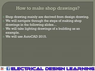 Electrical shop drawing | PDF