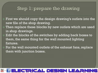 Electrical shop drawing | PDF