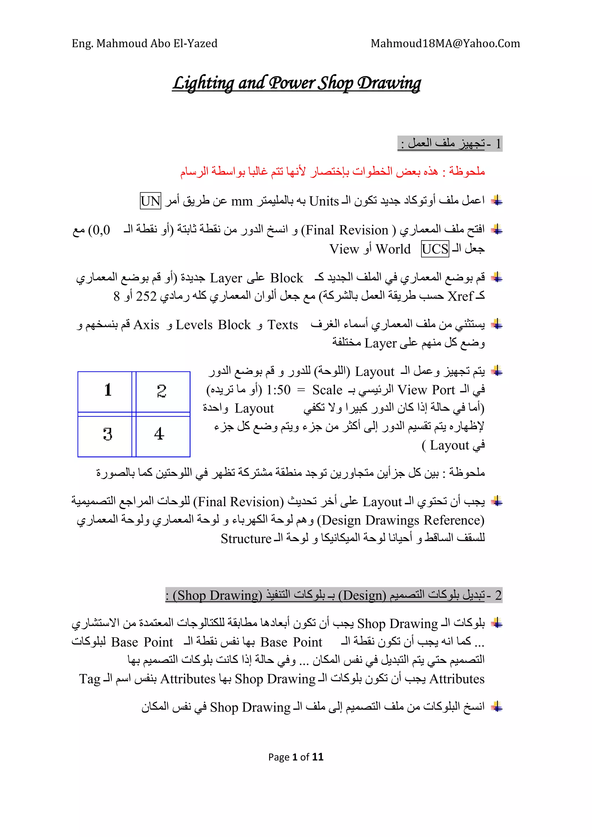 Electrical shop drawing_01 | PDF