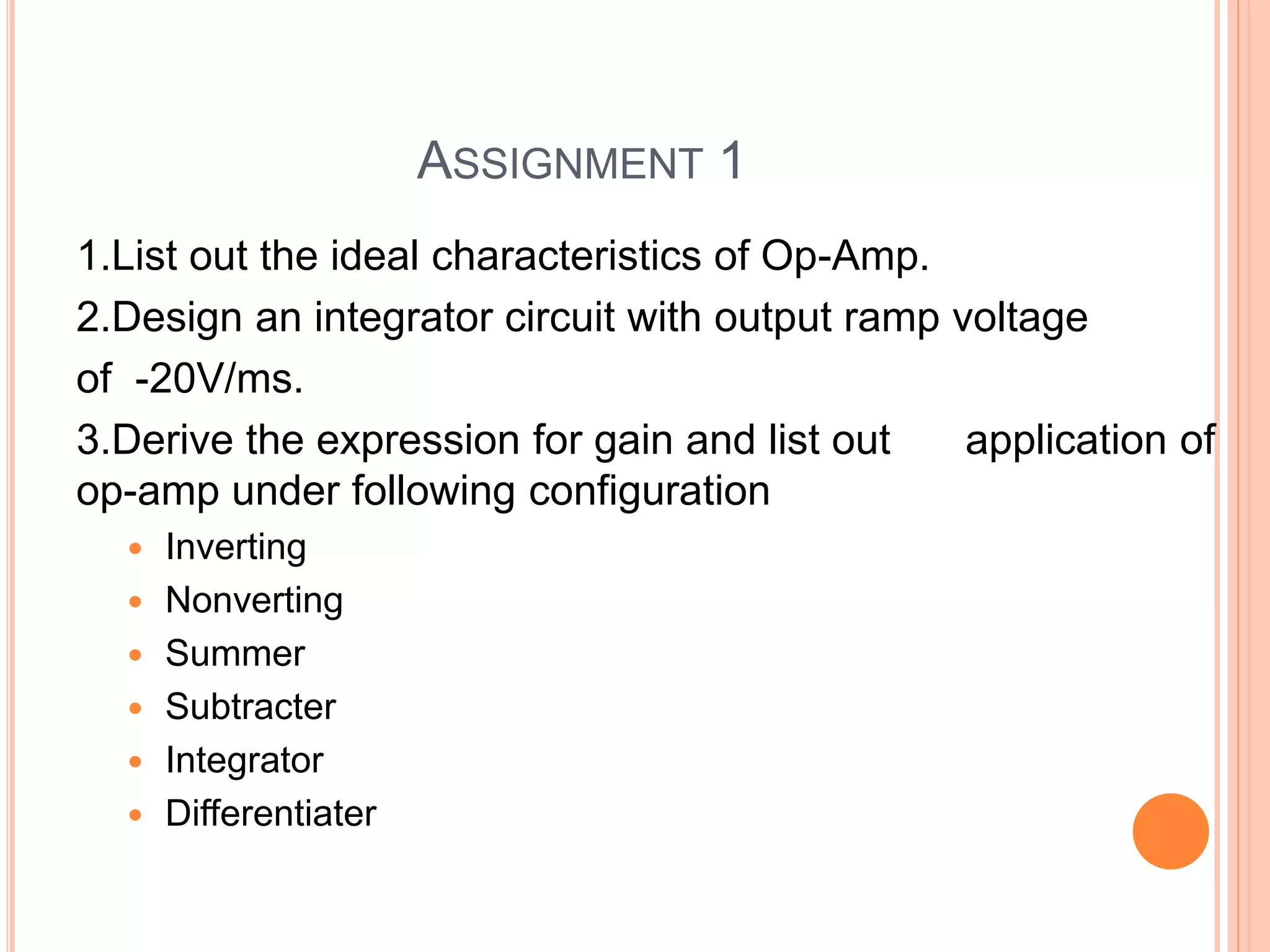 Electrical signal processing and transmission | PPTX