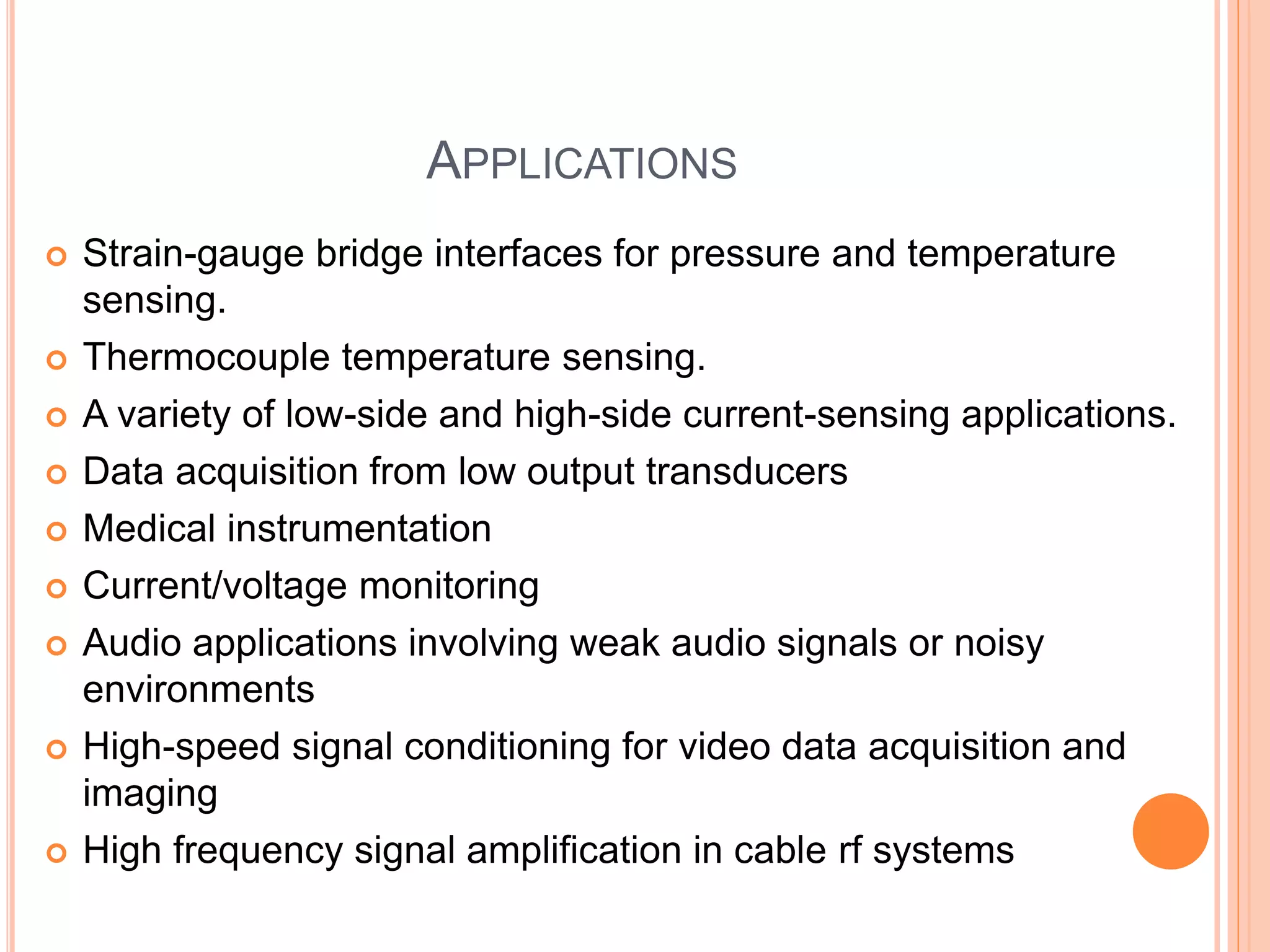 Electrical signal processing and transmission | PPTX