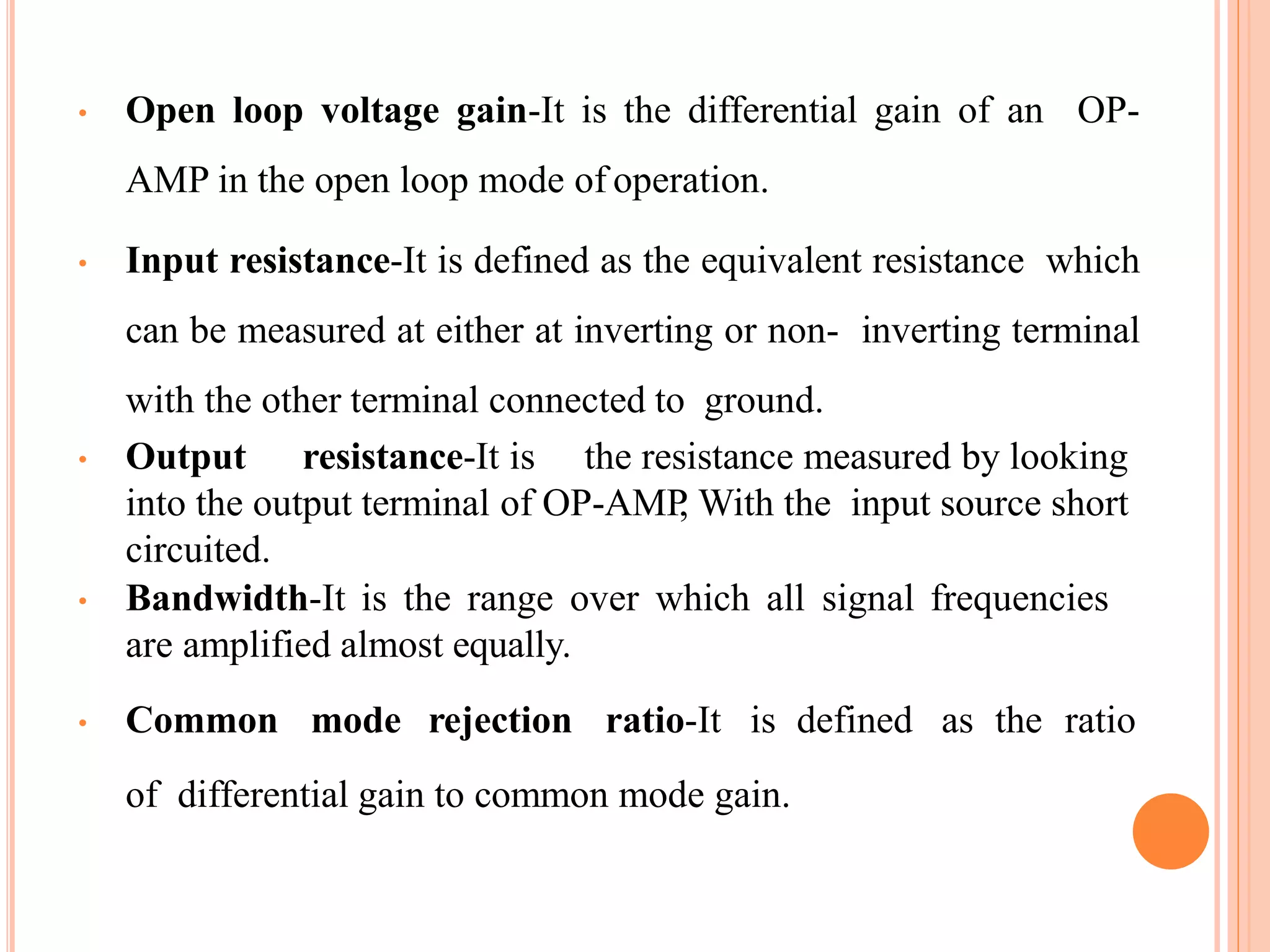 Electrical signal processing and transmission | PPTX