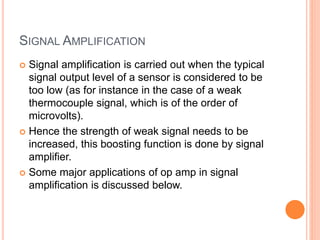 Electrical signal processing and transmission | PPTX