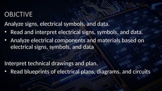 Electrical Signs and Symbols in Electrical Wiring Plans | PPTX