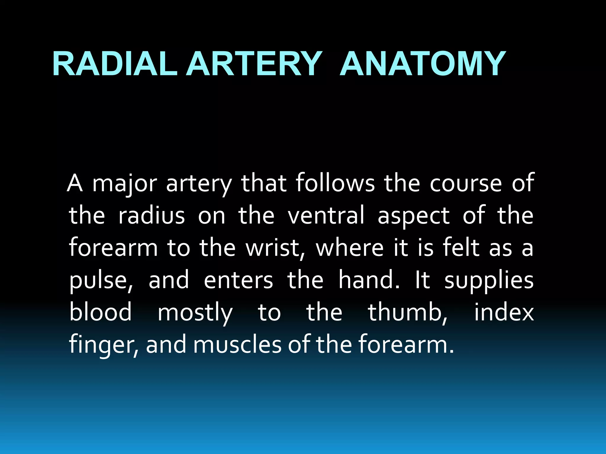 Electrical simulation of radial artery using comsol.....presentation | PPTX