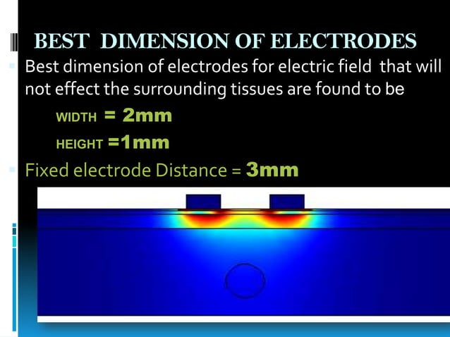 Electrical simulation of radial artery using comsol.....presentation | PPTX
