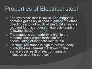 Electrical Steel | PPTX