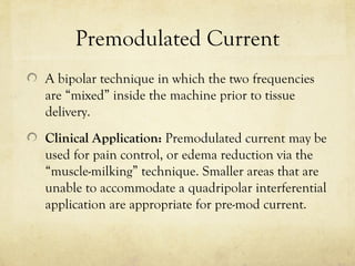 Electrical Stimulation Clinical Application Review | PPT | First Aid ...