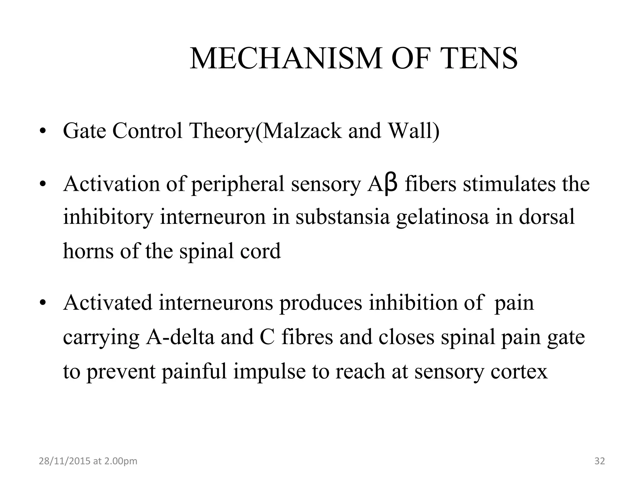 Electrical stimulation | PPTX