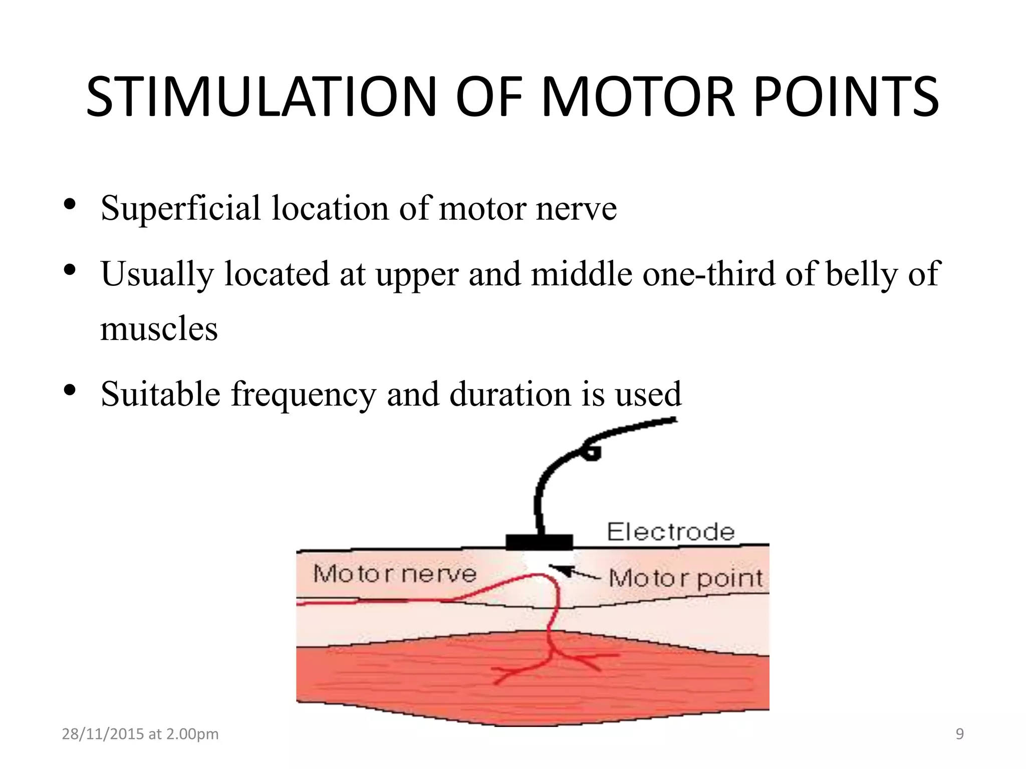 Electrical stimulation | PPTX