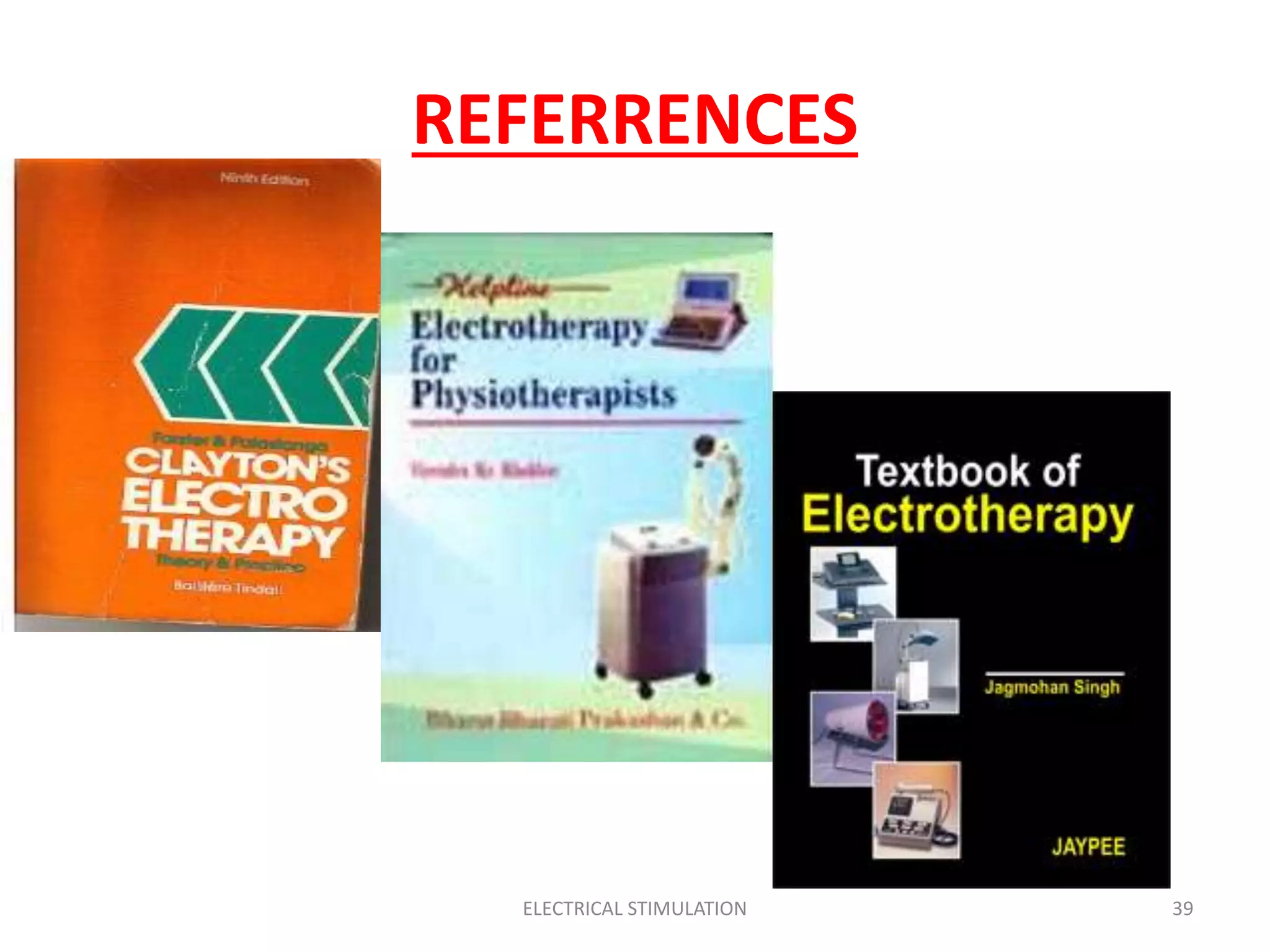 Electrical stimulation | PPTX