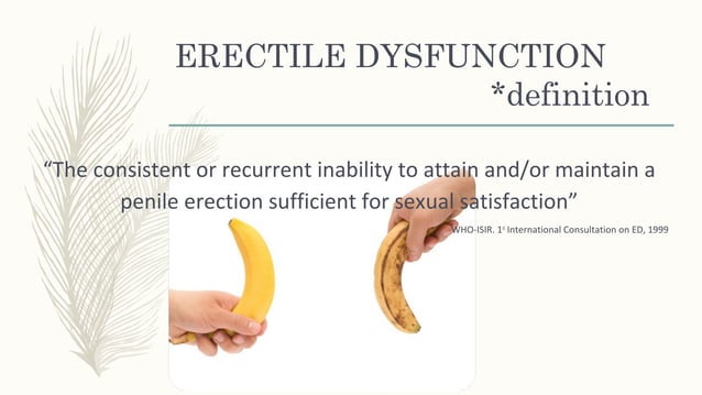 Electrical stimulation for erectile dysfunction | PPT | Sexual Conditions | Sexual Health
