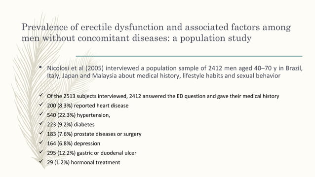 Electrical stimulation for erectile dysfunction | PPT | Sexual Conditions | Sexual Health