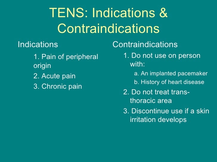 Electrical Stimulation Goals And Treatment