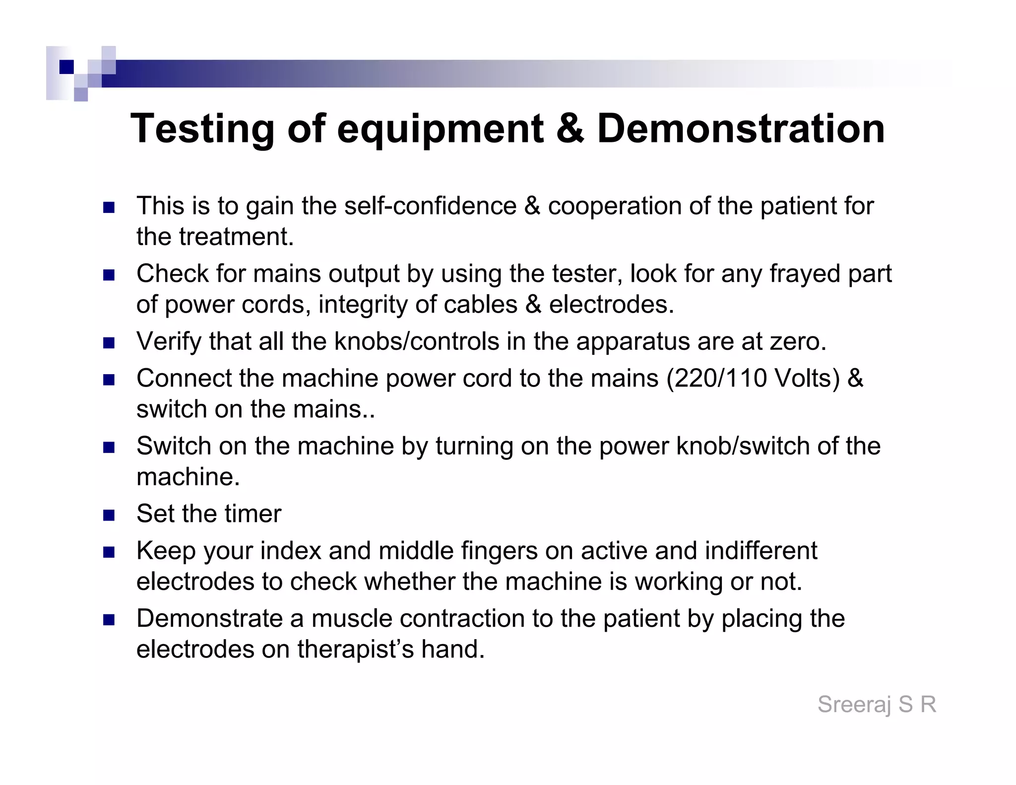 Electrical stimulation motor points and application | PDF