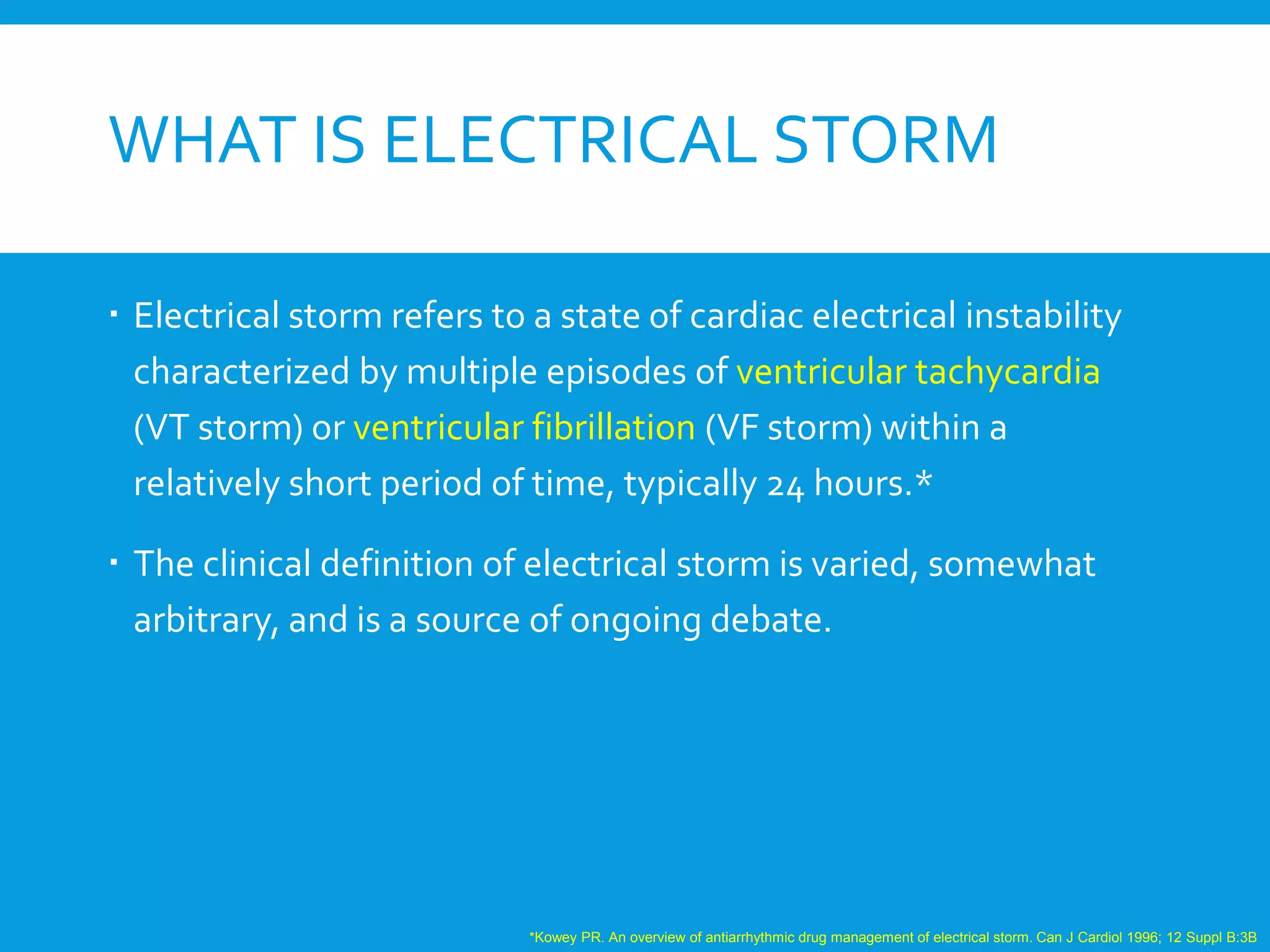 Electric Storm | PPTX