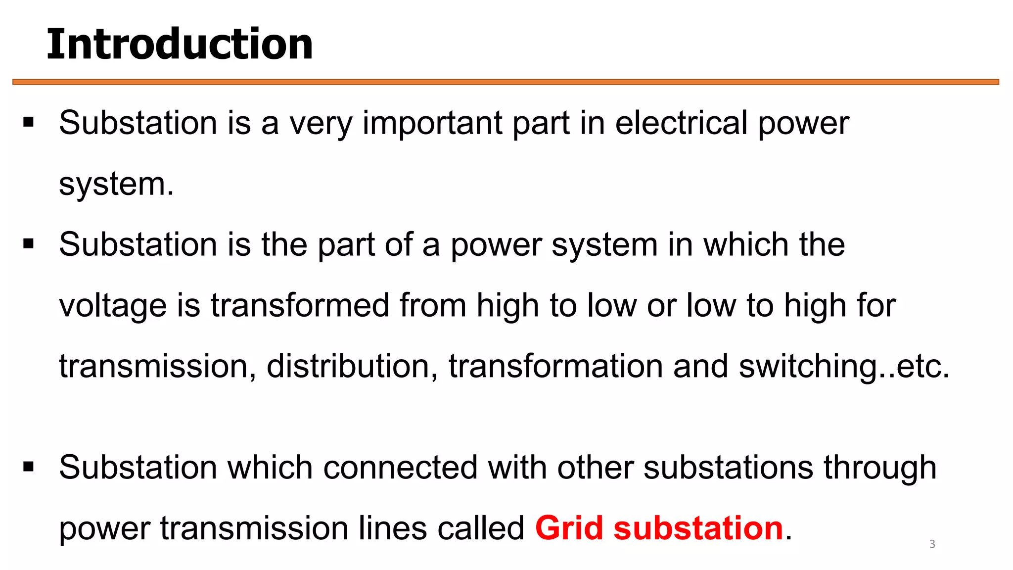 Electrical Grid Substation | PPTX