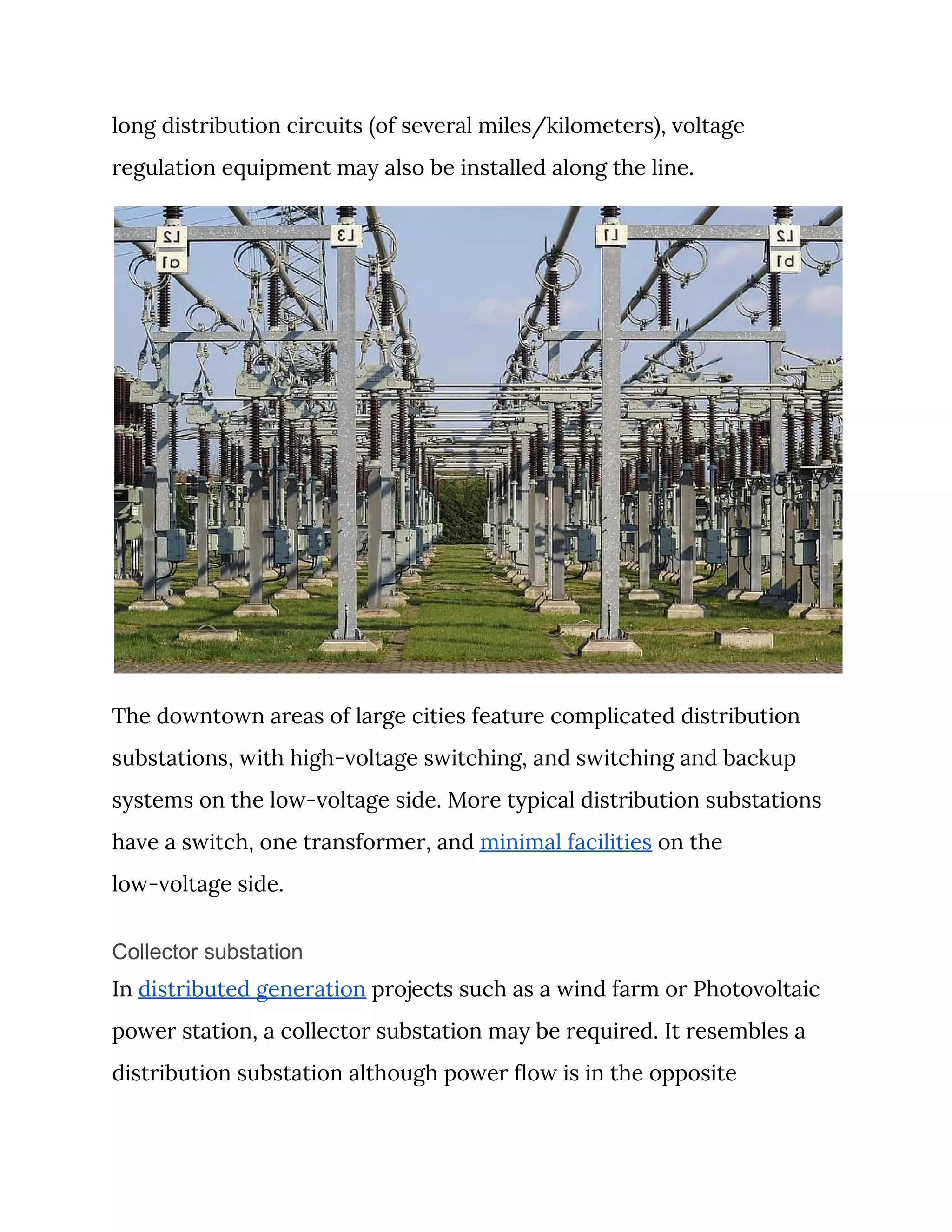 Electrical substation | PDF