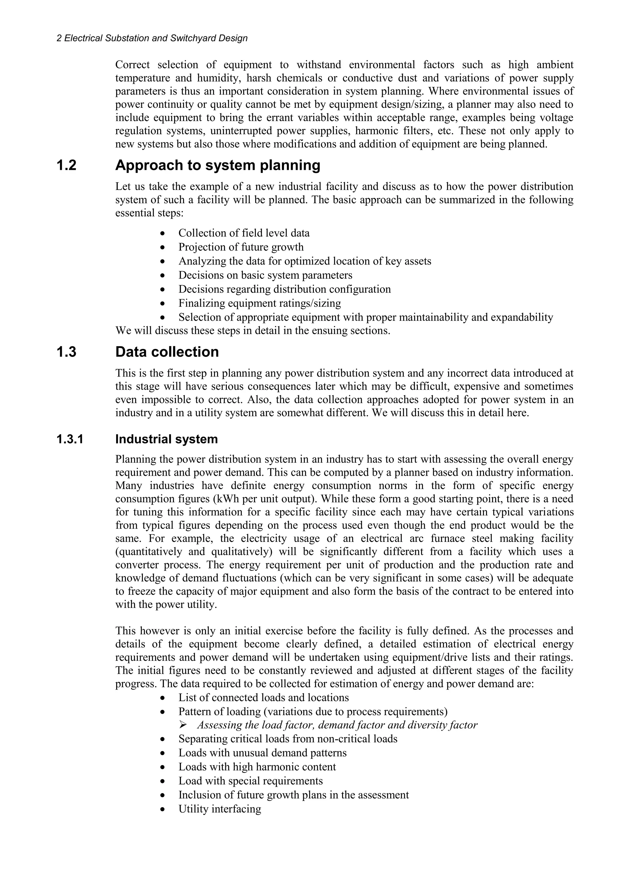Electrical Substation and Switchyard Design | PDF
