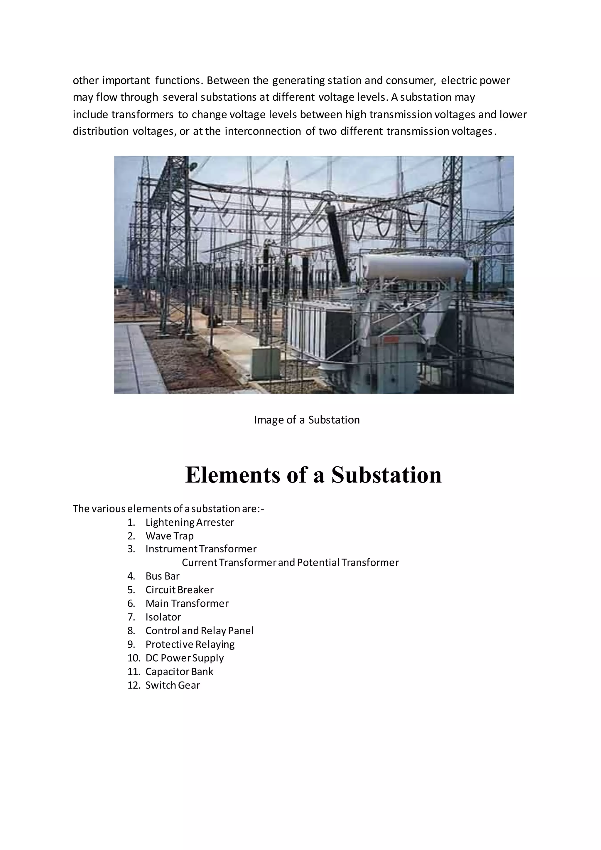 Electrical 132kv substation project .. shakir | DOCX