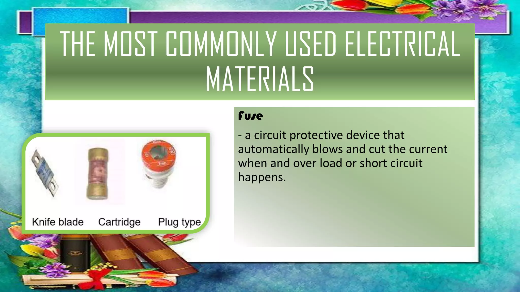 Electrical supplies and Materials - EIM exploratory | PDF