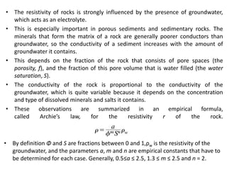 Electrical survey 2018 | PDF
