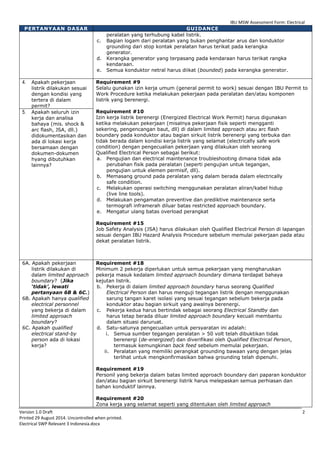 Electrical swp relevant 3 indonesia | PDF