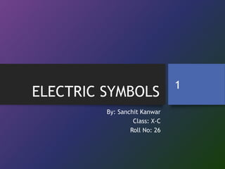Electrical symbols | PPTX
