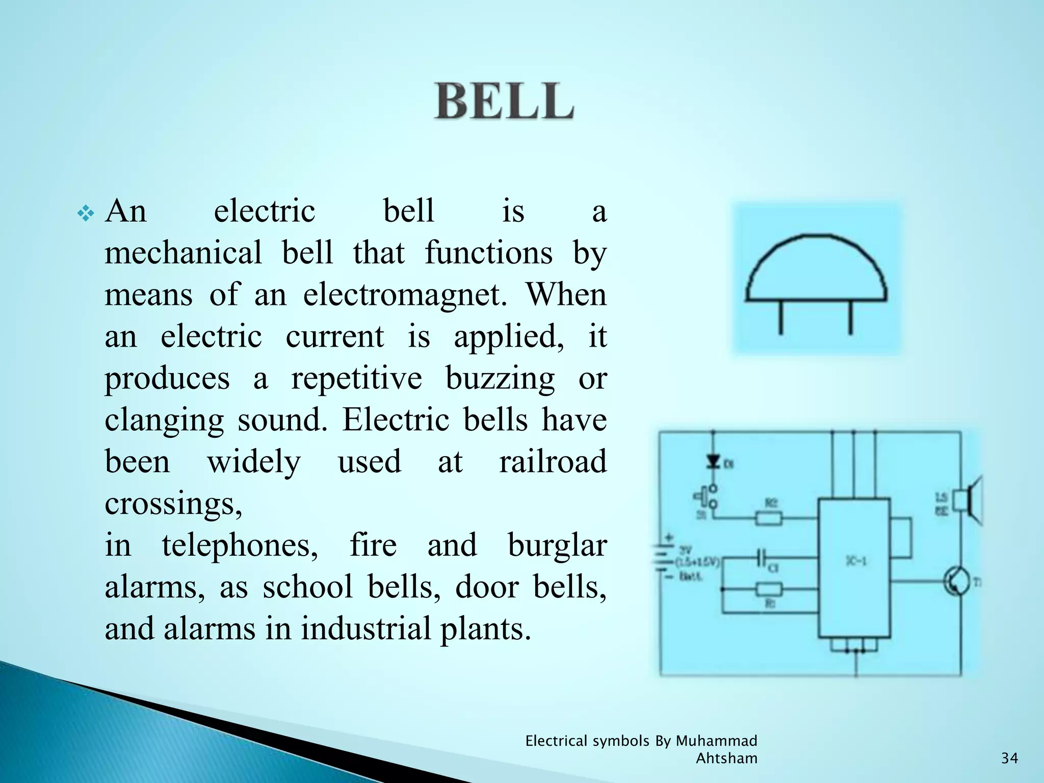 Electrical symbols | PPTX