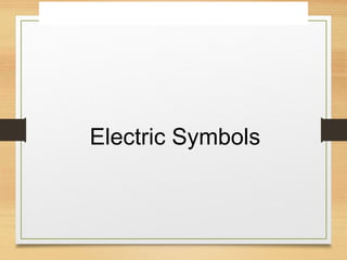 electrical_symbols lesson for grade 7 students | PPT