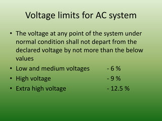Electrical System Design, Classifications | PDF